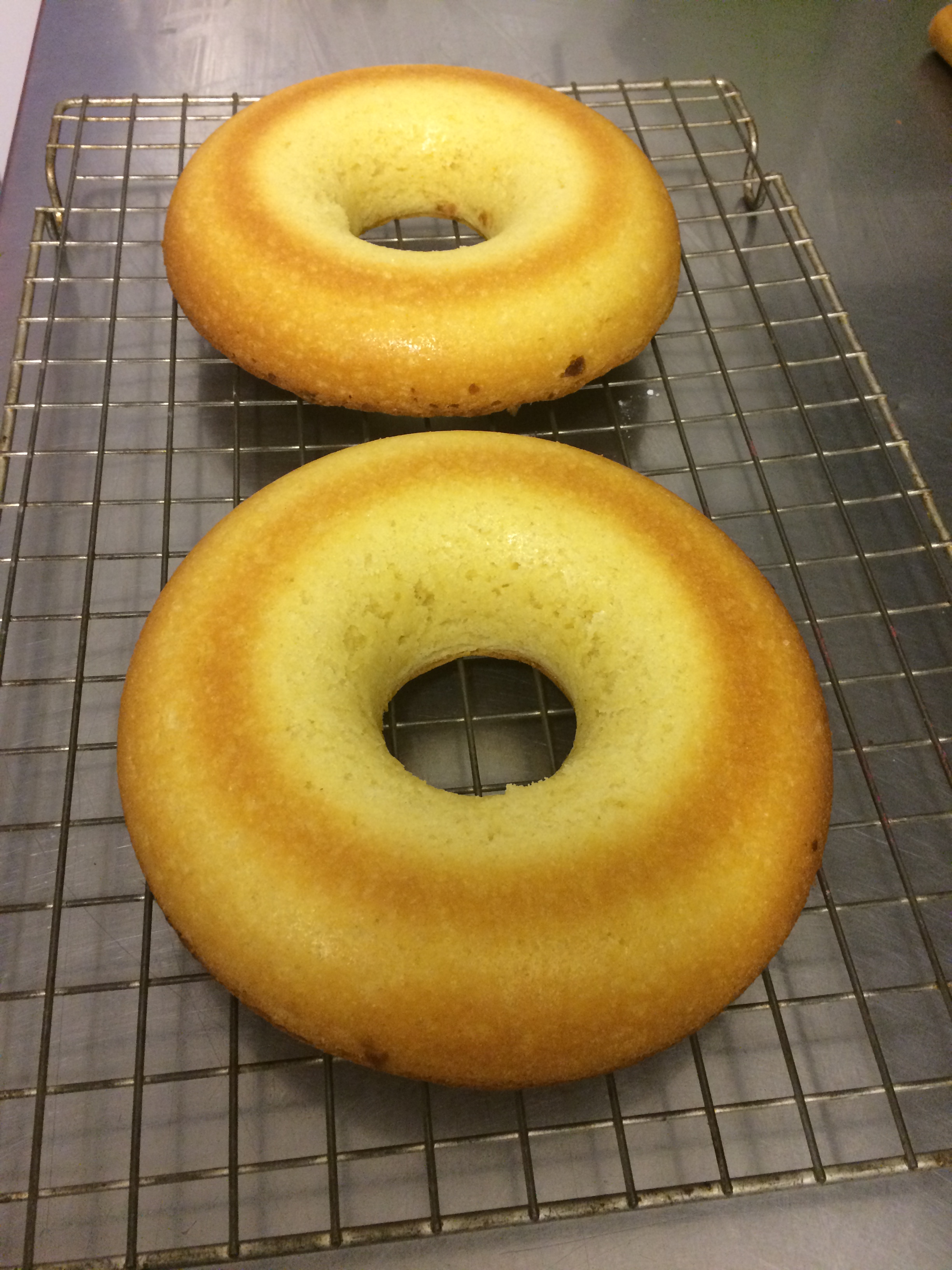 Giant Victoria Sponge Donut Cake – Andrew in the Kitchen