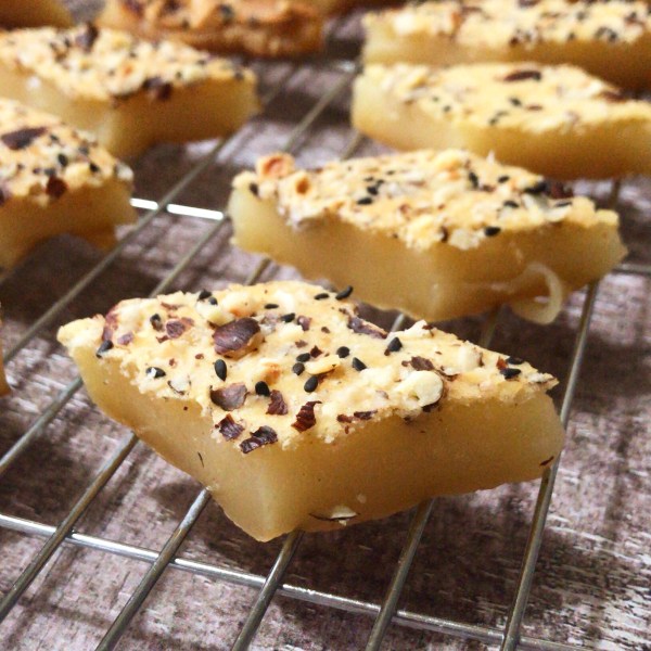 Coconut and Red Bean Pudding (椰汁紅豆糕) – Andrew in the Kitchen