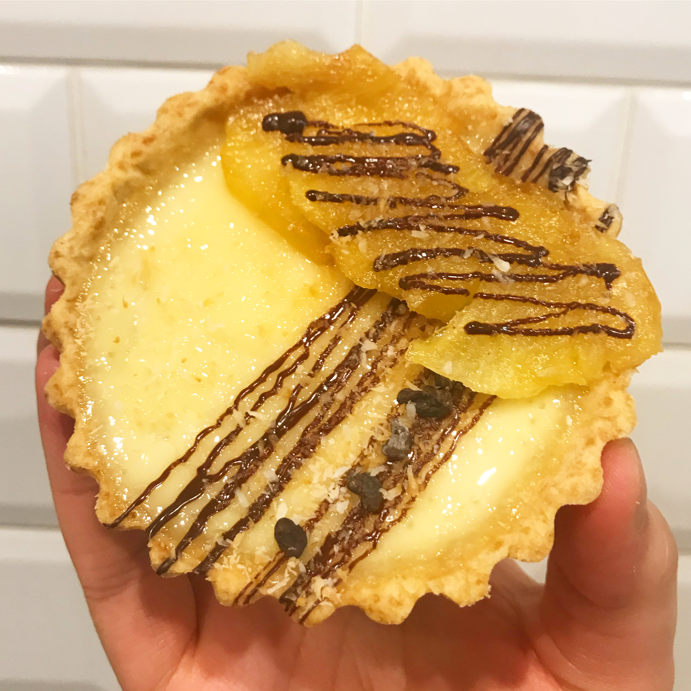 Piña Colada Custard Tarts (or Pies) – Andrew in the Kitchen