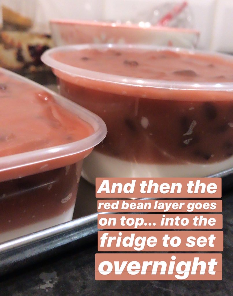 Coconut and Red Bean Pudding (椰汁紅豆糕) – Andrew in the Kitchen