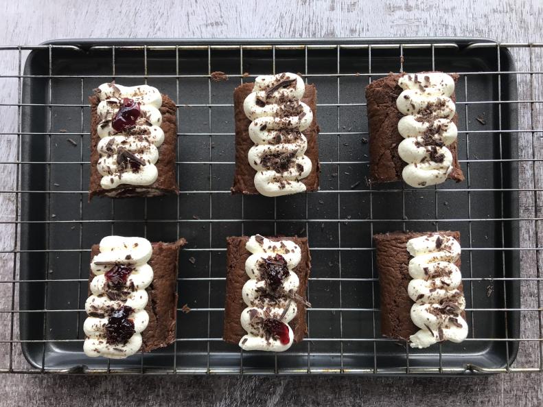 Black Forest Gateau Mini Rolls – Andrew in the Kitchen